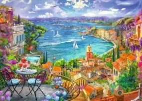 Ravensburger 120018247 Saint-Tropez 1000 dílků / věk od: 14 let / verz
