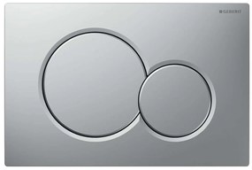 Geberit Sigma01 - Ovládací tlačítko splachování, lakovaný matný chrom 115.770.JQ.5
