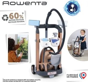 SMOBY Vozík pro malou uklízečku s vysavačem Rowenta / od 3 do 6 let
