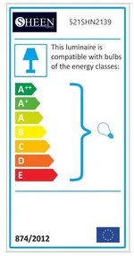 Černé nástěnné svítidlo Berceste – Opviq lights