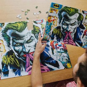 TREFL PUZZLE PREMIUM Batman Villains: Joker 68x48cm 1000 dílků tr10836