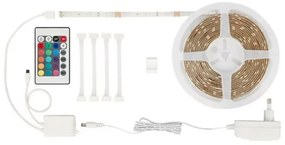 Brilo - LED RGBW Stmívatelný pásek 6,5m LED/22W/230V + DO