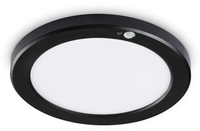 Ideal Lux Nástěnné LED svítidlo AURA PL kulaté Barva: Bílá, Pohybový senzor: ne, Chromatičnost: 4000K