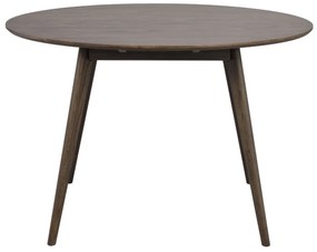 ROWICO kulatý jídelní stůl YUMI hnědý ø115 cm 119212