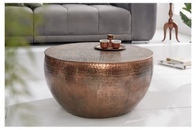 Massive home | Konferenční stolek ORIENT 60 CM měděný II