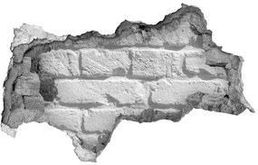 Wallmuralia Fotoobraz díra na stěnu Zděná zeď 95x73 cm