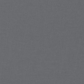 Podnožka tmavě šedá 51 x 41 x 40 cm textil - Default Title