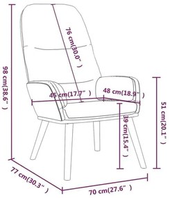 Křeslo relaxační, nohy dřevěné, látka šedá, NoBi COTTO 3