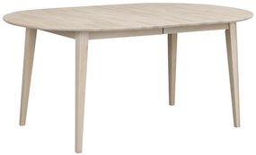ROWICO Ovální rozkládací jídelní stůl FILIPPA světlý 170x105 cm 117629