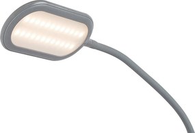 Rabalux Šedá stojací LED lampa Adelmo 10W CCT 74010