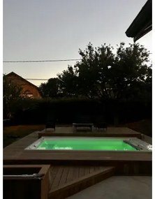 Swim spa bazény - IDOL spa pool s virivkou