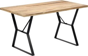 vidaXL Jídelní stůl 140 x 80 x 76 cm masivní recyklované dřevo [247947] Barva: Vícebarevný