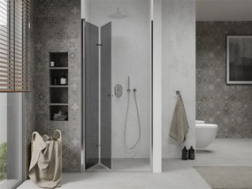 Mexen LIMA sprchové skládací dveře ke sprchovému koutu 100 cm, šedá, 856-100-000-01-40