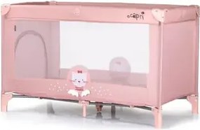 CHIPOLINO Postýlka cestovní Capri Cat růžová / od 0 let