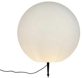 Chytrá venkovní lampa bílá 77 cm IP65 vč. WiFi A60 - Nura