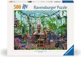 Ravensburger Ráno ve skleníku / 500 dílků / od 12 let