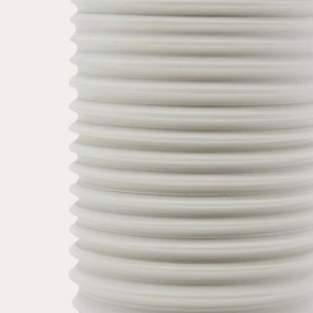 Bílá keramická váza Kave Home Sibone 40 cm