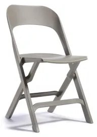 Gaber Plastová sklopná židle FLAP Barva plastu Gaber šedo-modrá 98
