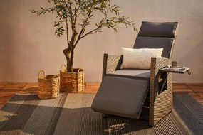 XXXLutz ZAHRADNÍ RELAXAČNÍ ŽIDLE, kov, plast, textil Ambia Garden - Online Only zahradní nábytek - 002306001101