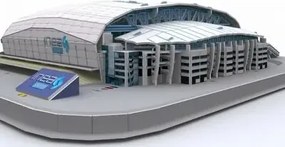 CubicFun 3D Puzzle Stadión Lech Poznaň / 97 dílů / 31 x 27 x 12.5  cm