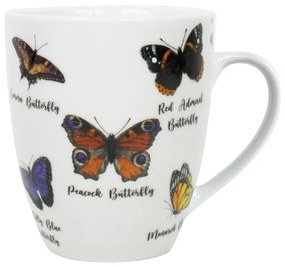 Porcelánový hrnek motýlci - 11,5*8,5*10cm