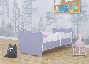 Dětská postel Baby Mix - šedá
