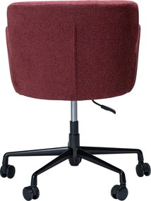 Vínová kancelářská židle Glam – DAN-FORM Denmark