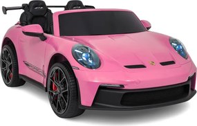 Elektrické autíčko Porsche 911 GT3 STRONG MP4 růžové