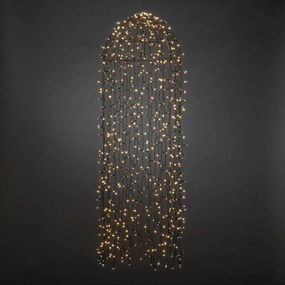 LED světelný závěs medúza 2 600K 900 LED 145x45cm