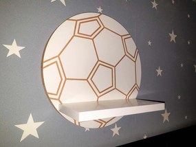 Vingo Polička fotbalový míč - bílá, 34 cm