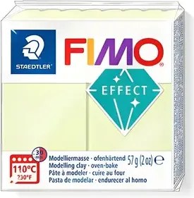FIMO Modelovací hmota Effect vanilková / Modelíny / 57 g / Pečení v tr