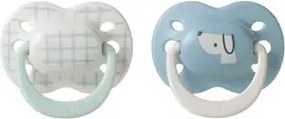 Tommee Tippee Ultimate Fit DECO silikonový dudlík 0–6 m BOY 2ks - více