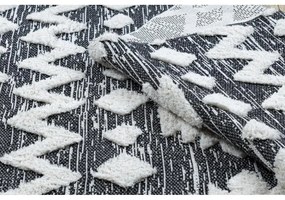 Kusový koberec Form šedý 155x220cm