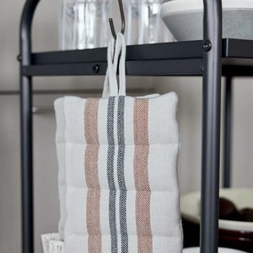 Ocelový servírovací stolek na kolečkách 37,5x52 cm Maki – OYOY Living Design