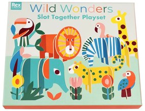 Dřevěná skládací hra Wild Wonders – Rex London