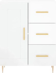 vidaXL Skříň highboard 69,5 x 34 x 180 cm kompozitní dřevo [3196005] Barva: šedá sonoma