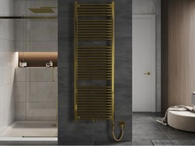 Mexen Mars, elektrické topné těleso 1800x600 mm, 900W, zlatá lesklá, W110-1800-600-2900-50