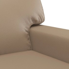 3dílná sedací souprava cappuccino umělá kůže 3201923