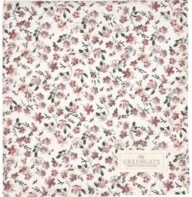 GreenGate Bavlněný ubrus Marie Petit Dusty Rose 100x100cm