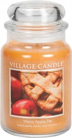 Velká svíčka Warm Apple Pie Village Candle