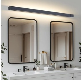 Brilagi-LED Koupelnové osvětlení zrcadla AQUA LINE LED/36W/230V 120 cm IP44 čern BRI344