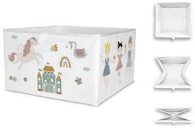 Úložná krabice fairy kingdom, 20x32cm