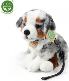 RAPPA Plyšový pes Australský ovčák 27 cm / ECO-FRIENDLY / od 0 měsíců