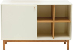 Bílá lakovaná komoda Tom Tailor Color Living 118 x 40 cm