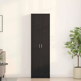 Šatní skříň Černý dub 55 x 25 x 189 cm Kompozitní dřevo 3334009