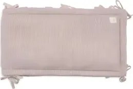 Jollein Sprinkle Knit Silk Rose / Mantinel do postýlky / 180 × 30 cm /