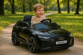 Elektrické autíčko Audi RS 6 černé