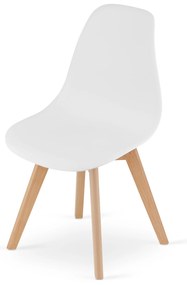Bílá židle KITO