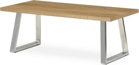 Konferenční stolek CT-W1515 OAK, dýha, dub (120 x 60) cm
