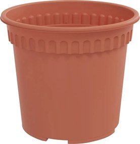 Květináče 6 ks Cihlově červená Plast 3403255